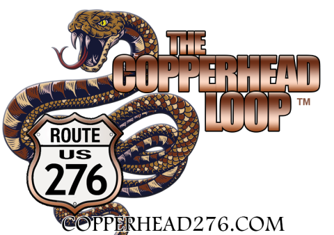 Copperhead 276 motorcycle ride 81 Miles 8 Waterfalls